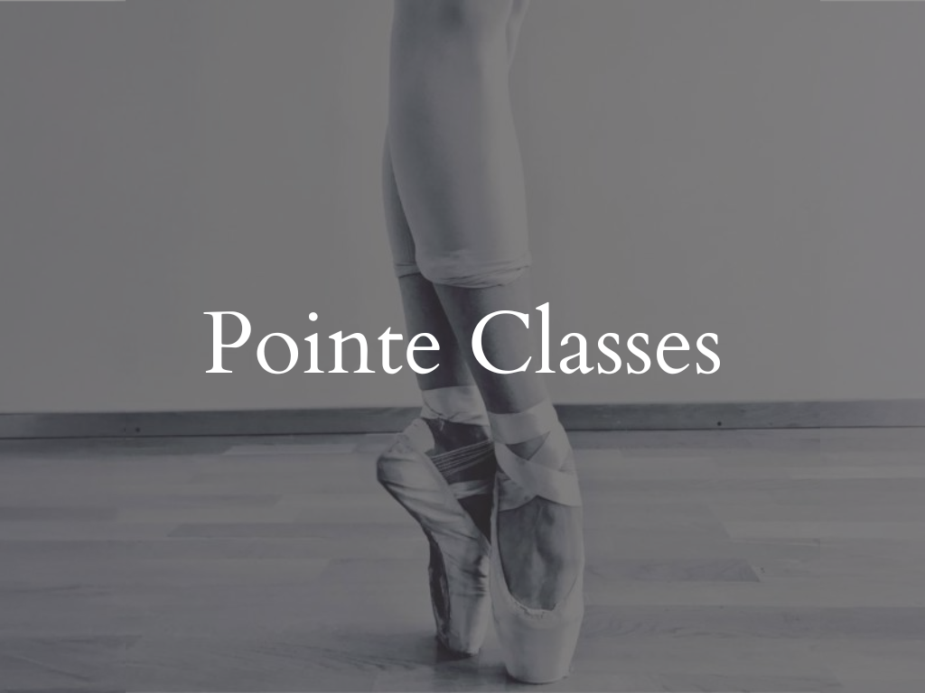 Pre-Pointe & Pointe Classes – Adult Ballet Classes in English